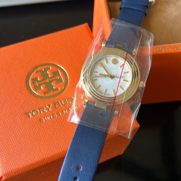 Tory Burch | Accessories | New In Box Tory Burch Classic Watch With ...